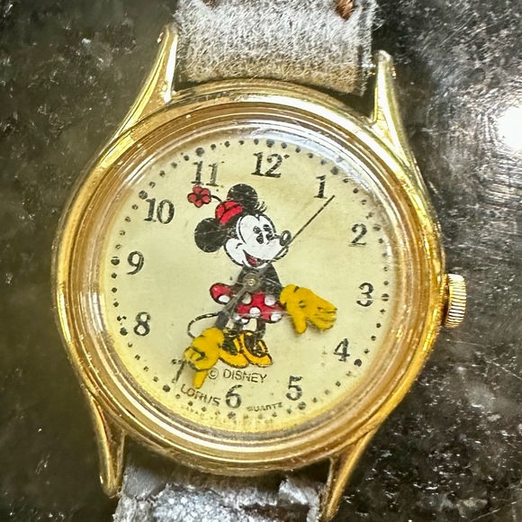 Disney | Jewelry | Vintage Minnie Mouse Watch | Poshmark